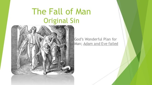 4 the fall of man, original sin
