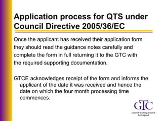 The General Teaching Council of England | PPT