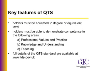 The General Teaching Council of England | PPT