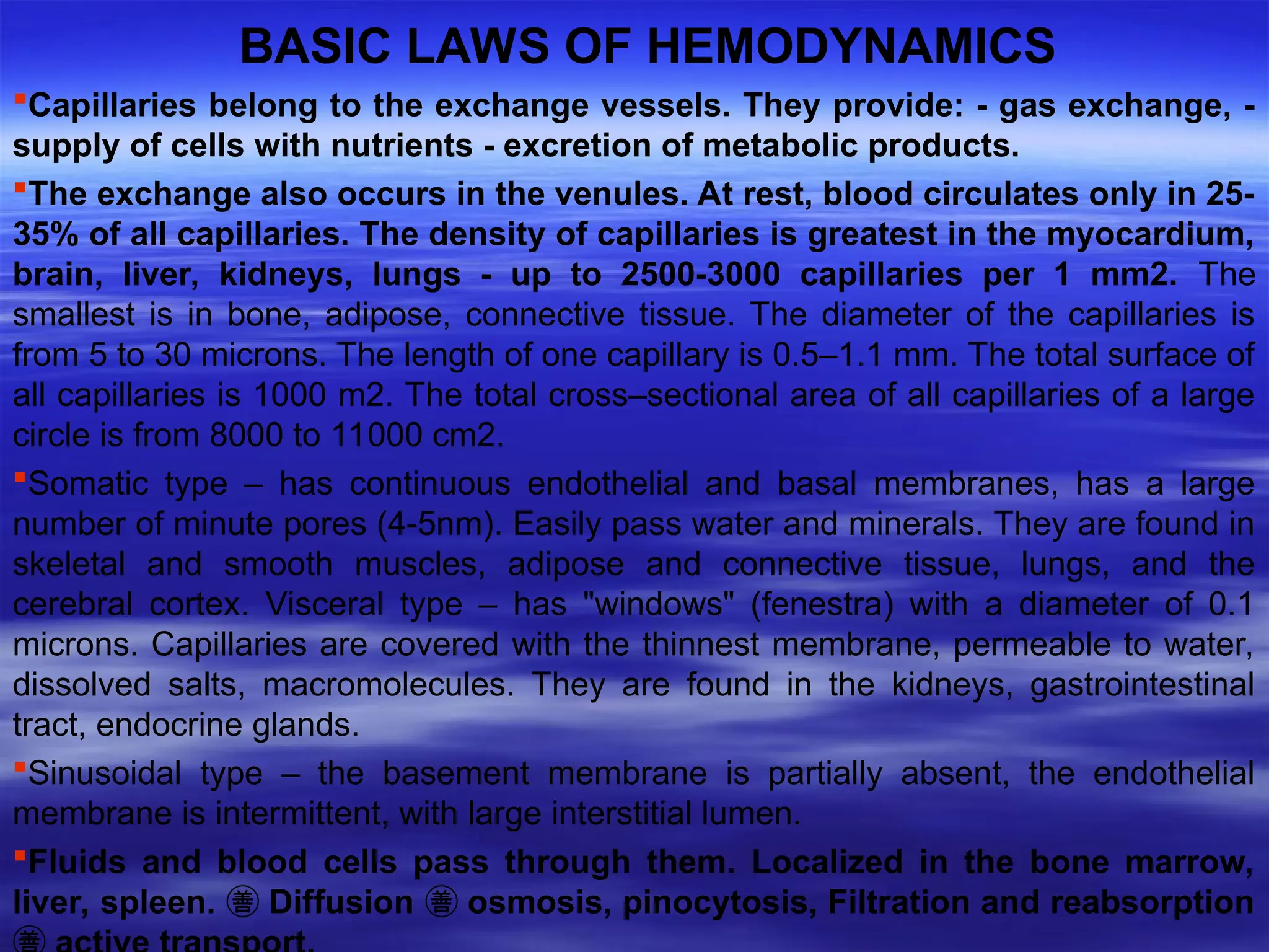 №4_The main indicators and patterns of hemodynamics. Classification and ...