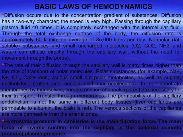 №4_The main indicators and patterns of hemodynamics. Classification and functional ...