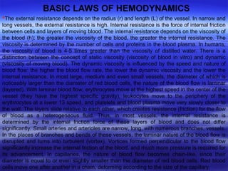 №4_The main indicators and patterns of hemodynamics. Classification and ...