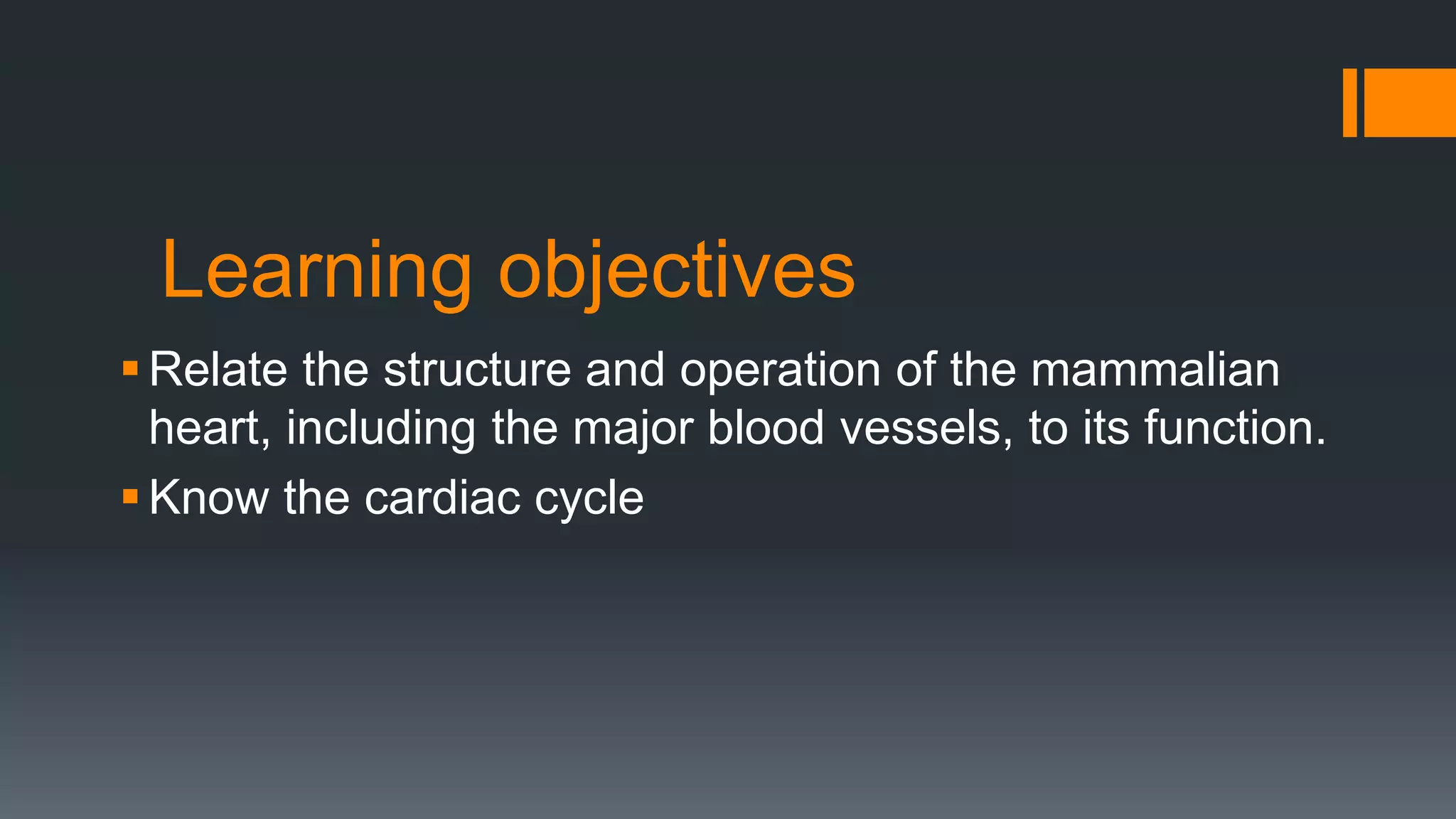 AS Biology-The mammalian heart | PPTX
