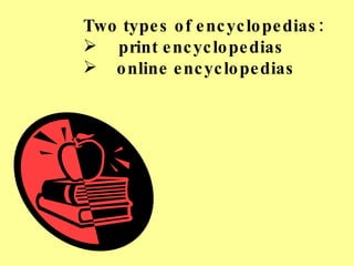 4th Encyclopedias1 | PPT