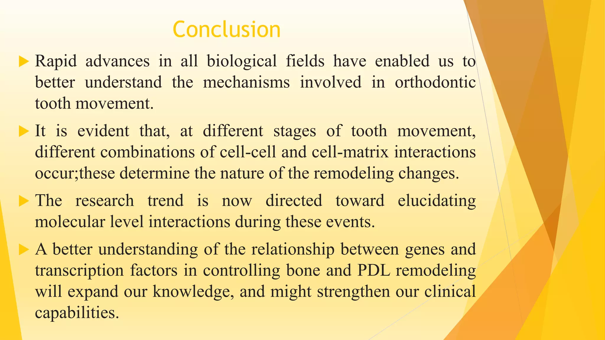 theories of tooth movement | PPTX