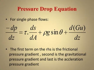 4 theory of multiphase flows | PPTX