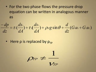 4 theory of multiphase flows | PPTX
