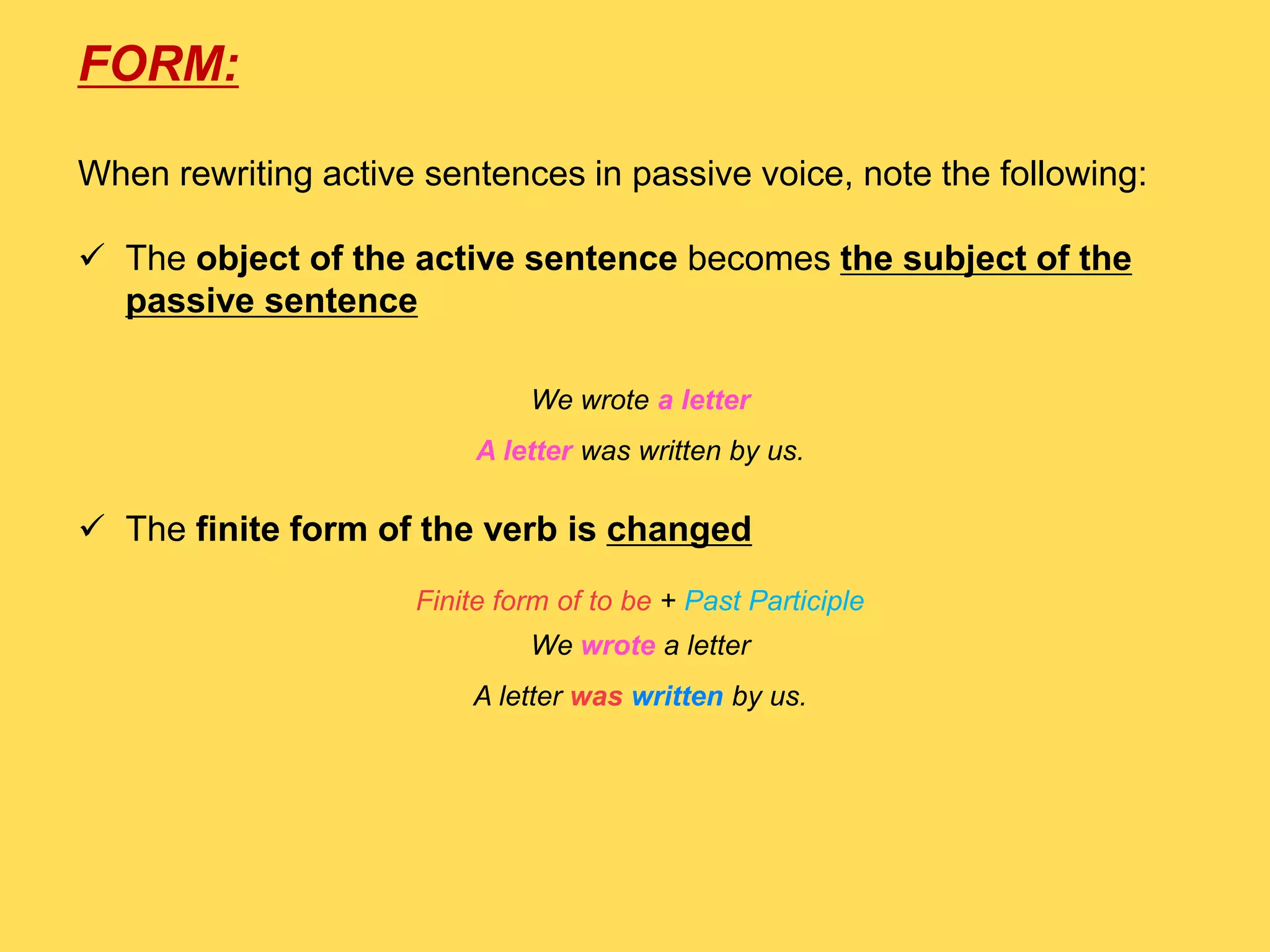 4th eso passive voice | PPT