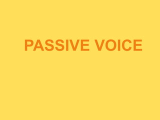 4th eso passive voice | PPT