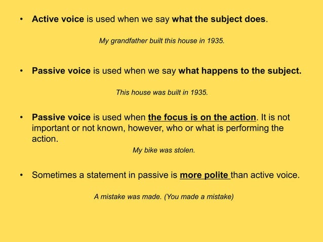 4th eso passive voice | PPT