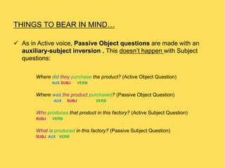 4th eso passive voice | PPT