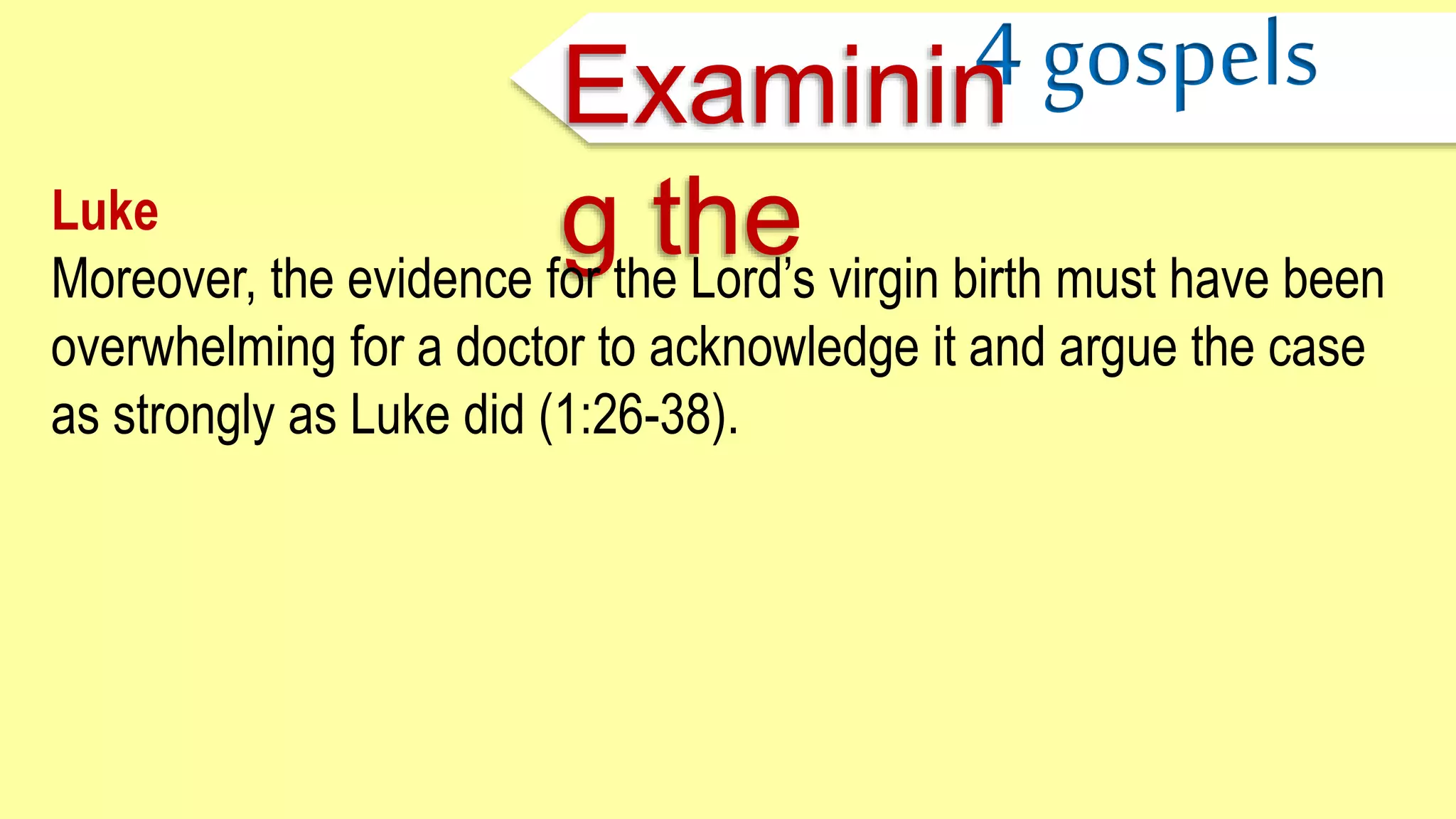 The Synoptic Gospels | PPTX