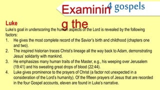 The Synoptic Gospels | PPTX
