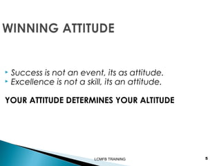 The winning attitude | PPT