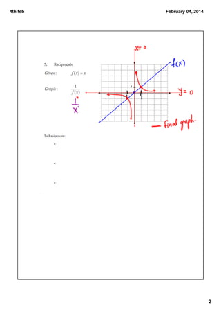 4th feb basic graphs review | PDF