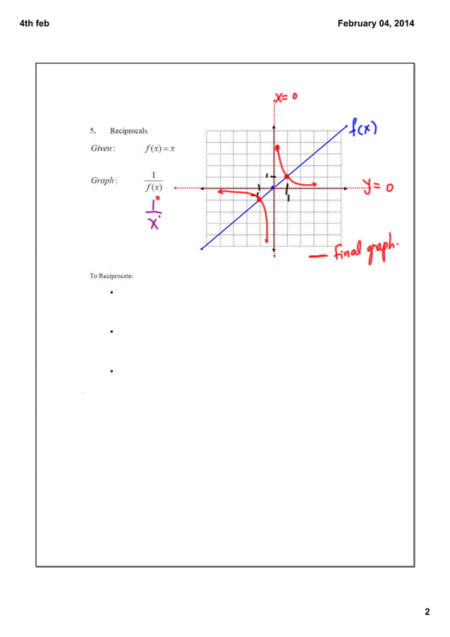 4th feb basic graphs review | PDF