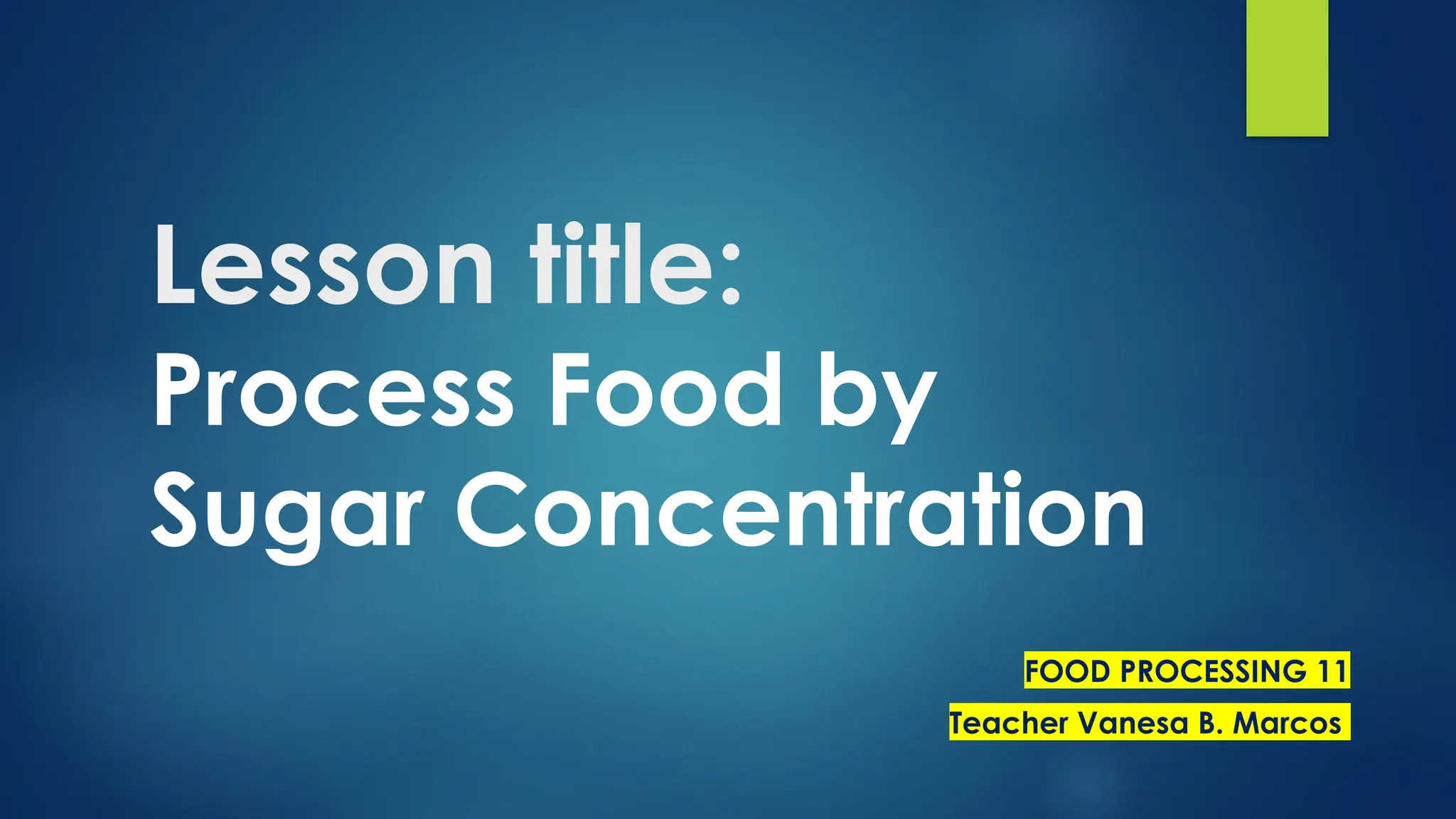 4th ffp 11 q4-1.pptx Sugar Concentration | PPTX