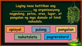 4TH FSPL WEEK 1 KATITIKAN NG PULONG.pptx