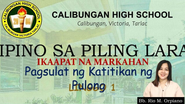 4TH FSPL WEEK 1 KATITIKAN NG PULONG.pptx