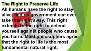 natural rights | PPTX