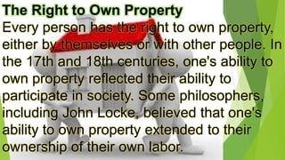 natural rights | PPTX