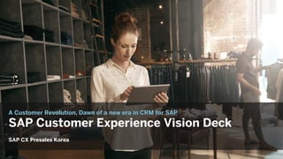 4th Generation CRM SAP C/4HANA Vision Deck | PDF