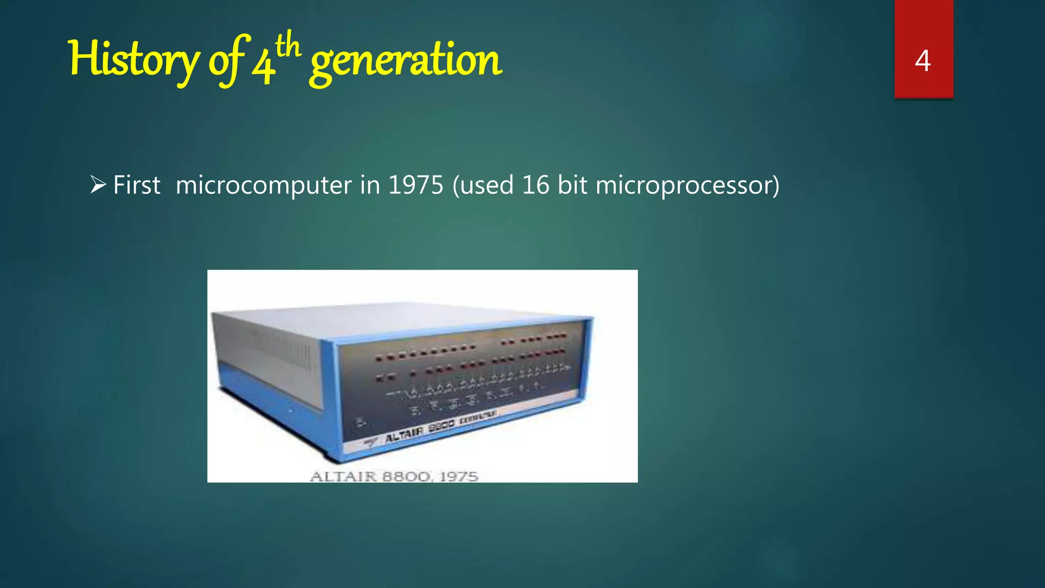 4th generation computer | PPTX
