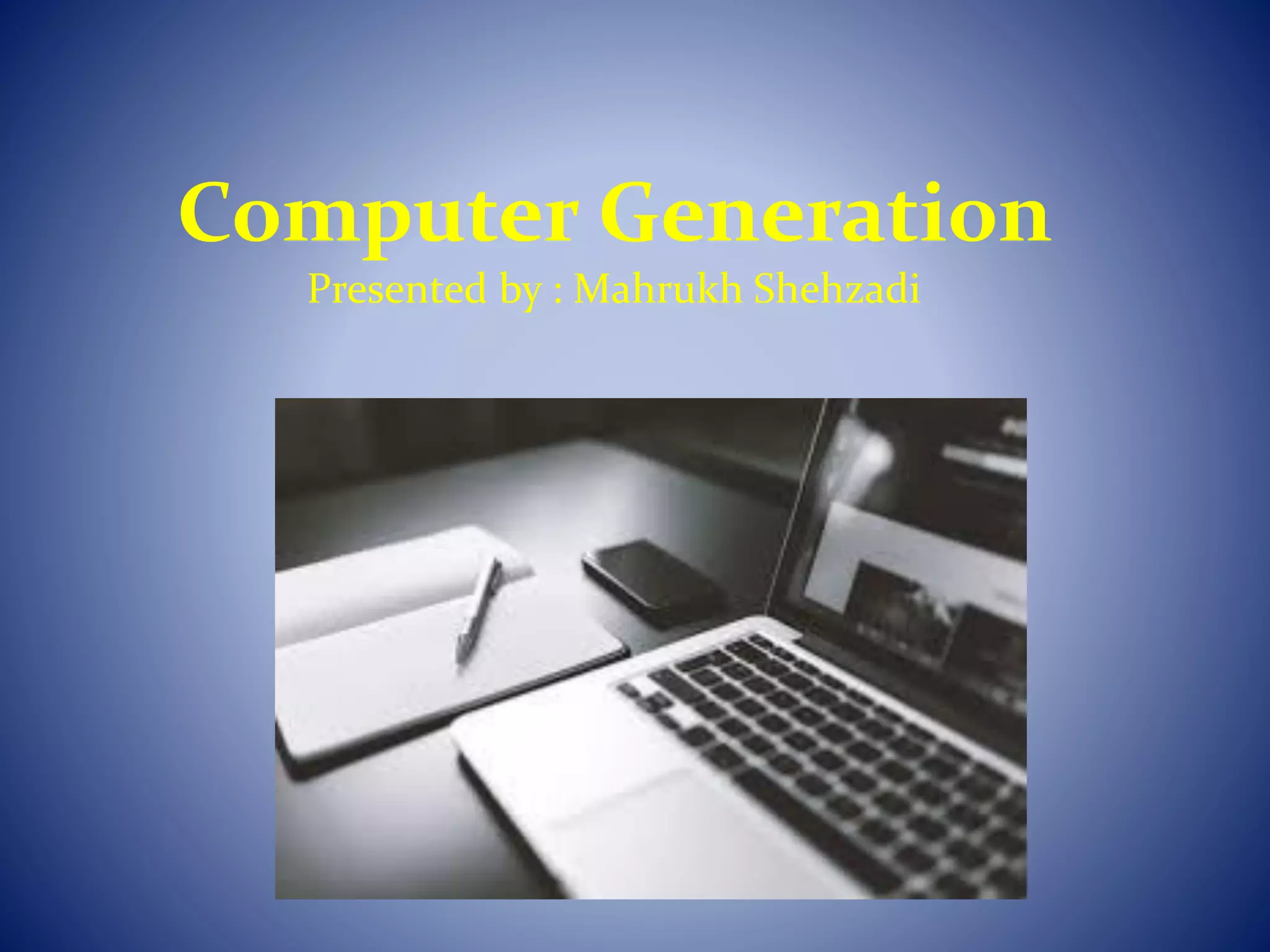 4th generation of computer | PDF