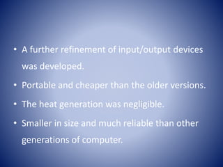 4th generation of computer | PDF