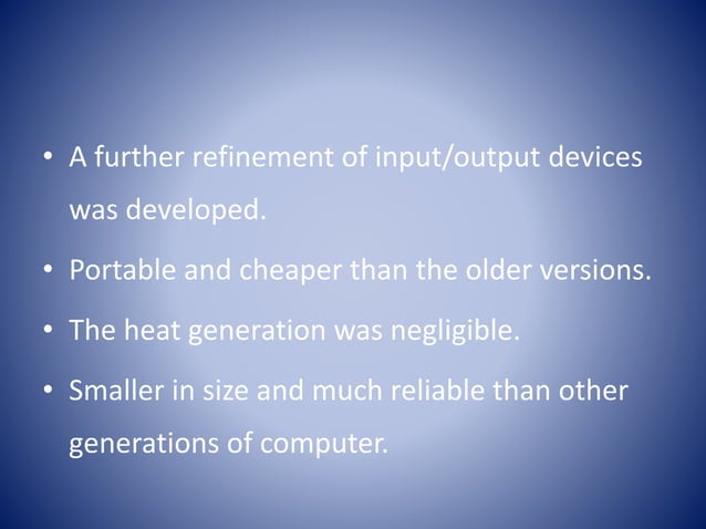4th generation of computer | PDF | Computing | Technology & Computing