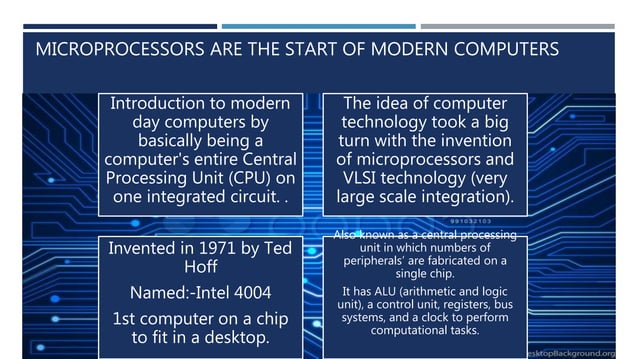4th gen microprocessor | PPTX