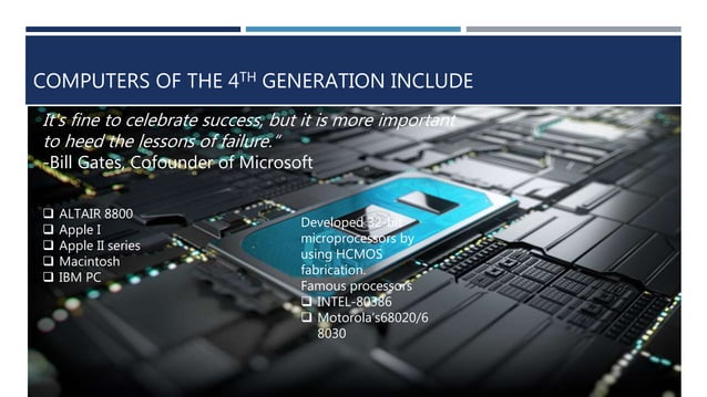4th gen microprocessor | PPTX