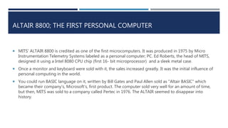 4th gen microprocessor | PPTX