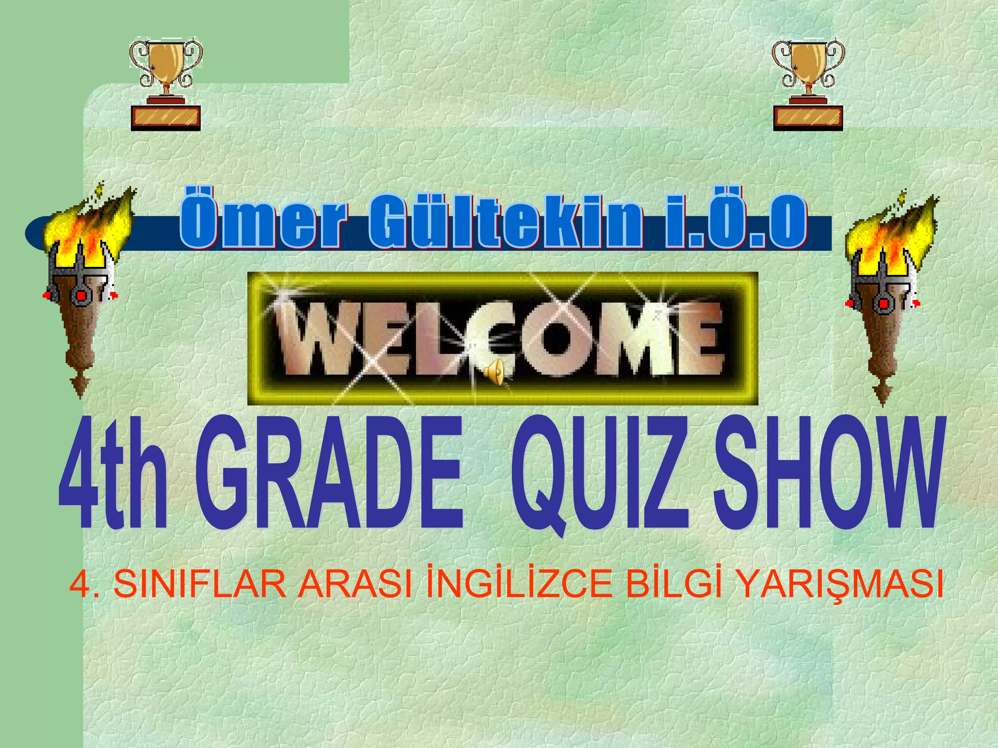 4th Grade A Quiz Competition | PPT