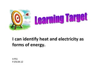 4th Grade Energy Transfer Ppt