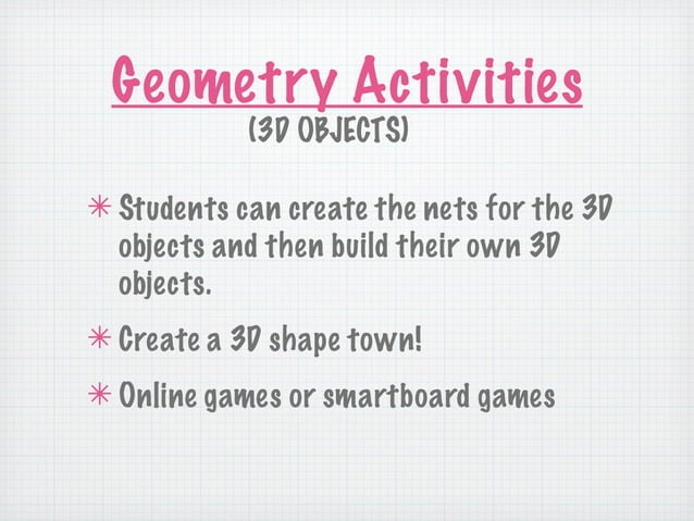 4th grade geometry revised | PPT | 3-D Graphics | Computer Software and ...