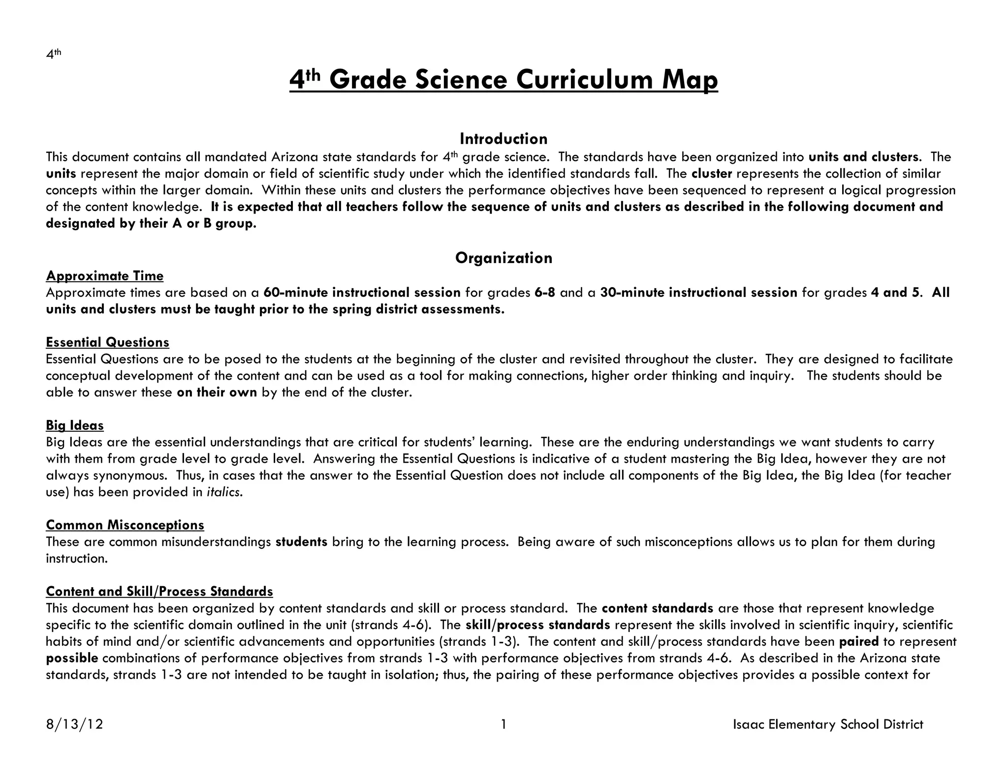 4th Grade Science Maps revised | PPT