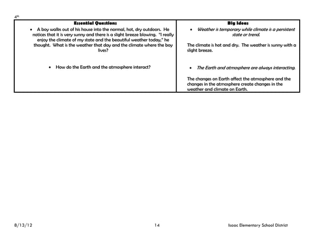 4th Grade Science Maps revised | PPT
