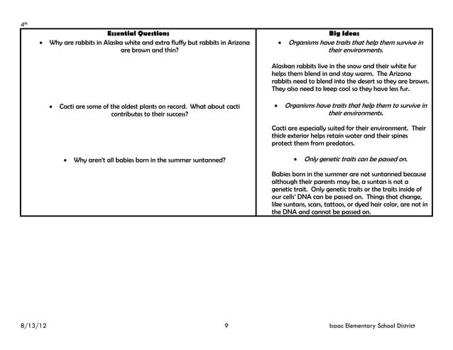 4th Grade Science Maps revised | PPT