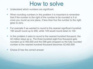 4th grade math - Number Sense | PPTX
