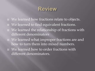 4th grade mathematics: fractions | PPTX