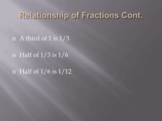 4th grade mathematics: fractions | PPTX