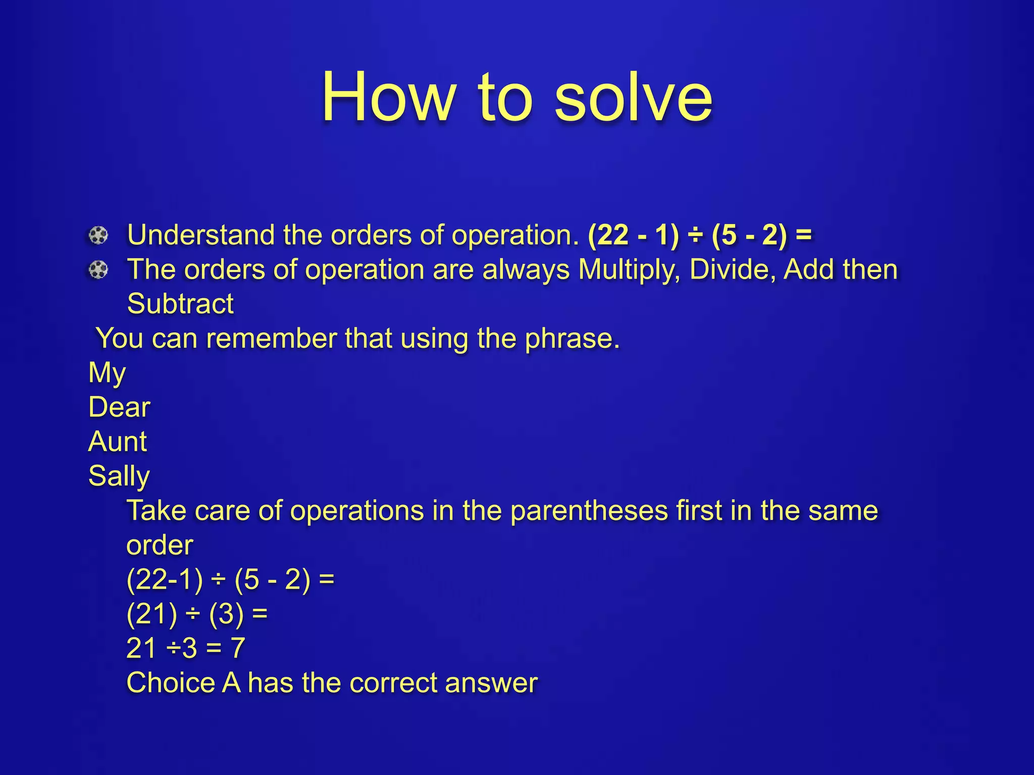 4th grade math number sense and operations | PPTX