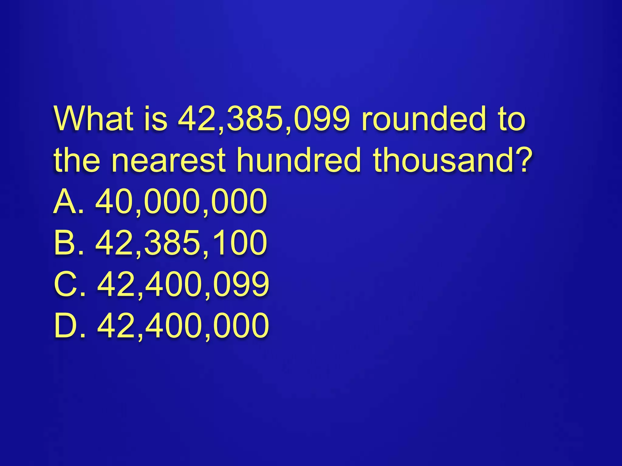 4th grade math number sense and operations | PPTX