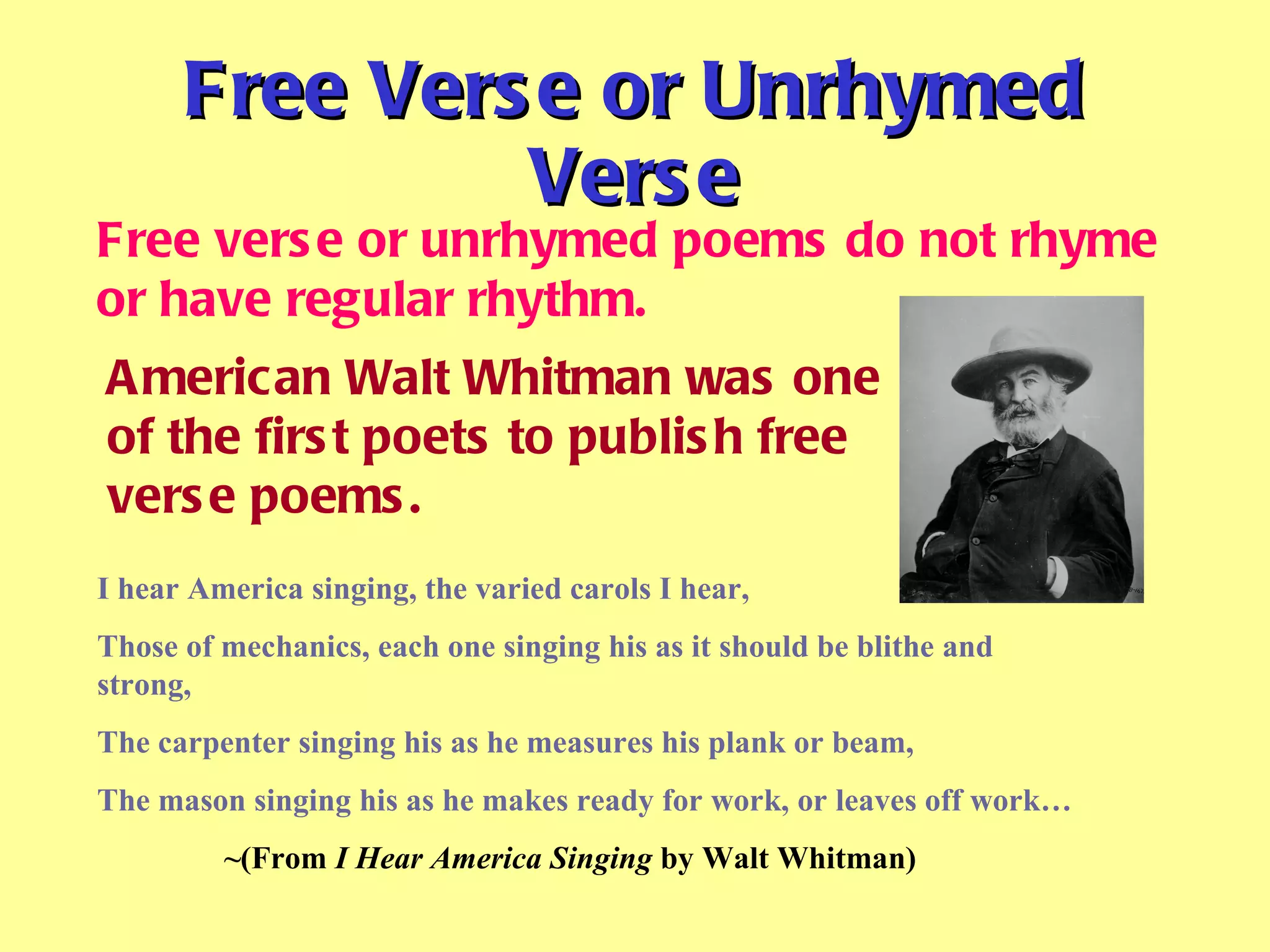 4th grade poetry | PPT