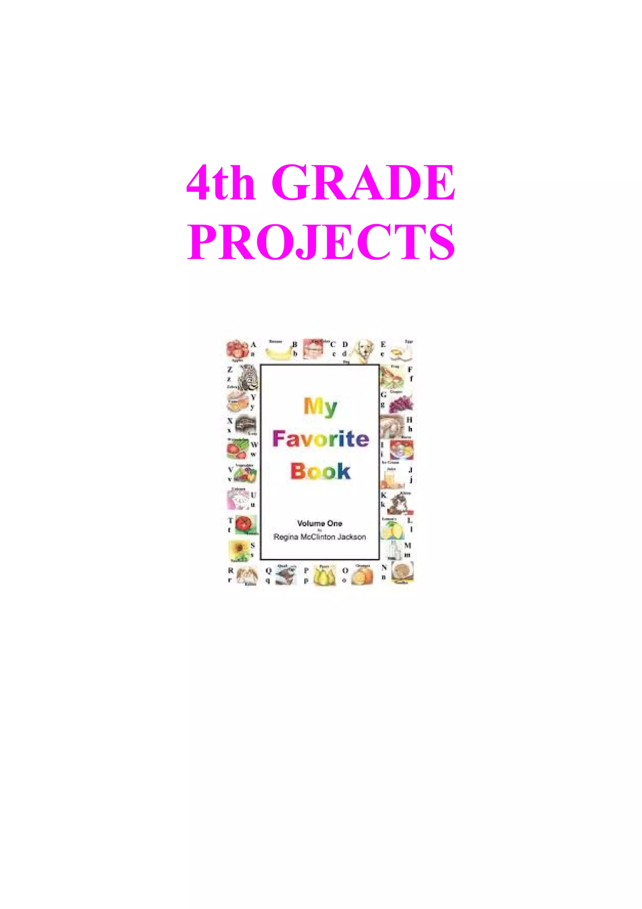 4th grade projects | PDF
