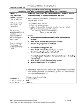 4th grade reading | PDF