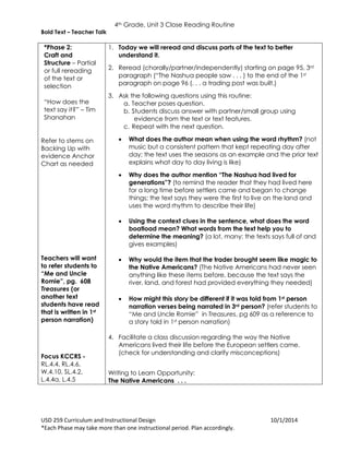4th grade reading | PDF