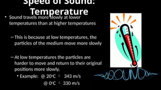 4th grade sound.pptx - effect of temperature | PPTX