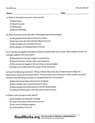 4th grade summer packet | PDF